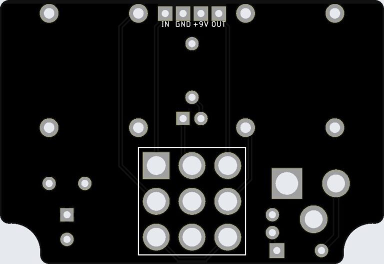 CONNECTORS BOARD - Inverted Cross Audio